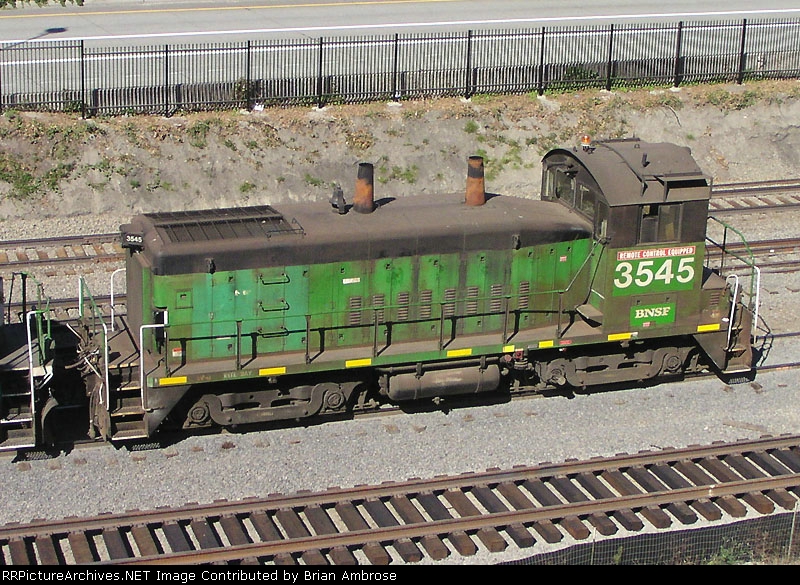 BNSF SW1200 3545
